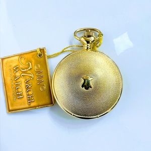 Vintage | Accessories | Rare Collectable Nwt Mw Marcel Pocket Watch By ...